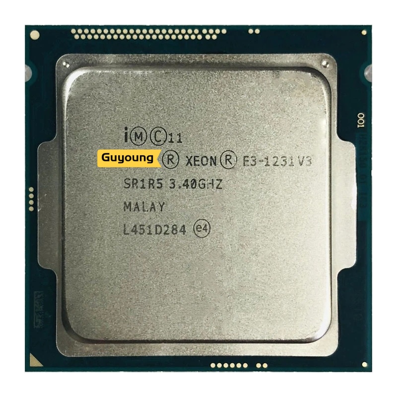 โปรเซสเซอร์ CPU YZX Xeon E3-1231 v3 E3 1231 v3 E3 1231v3 3.3 GHz 8M 80W ...
