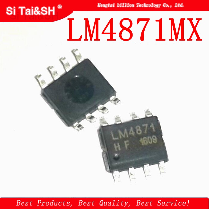 เครื่องขยายเสียง LM4871MX SOP8 LM4871 SOP 4871 SOP-8 3W 20 ชิ้น ...