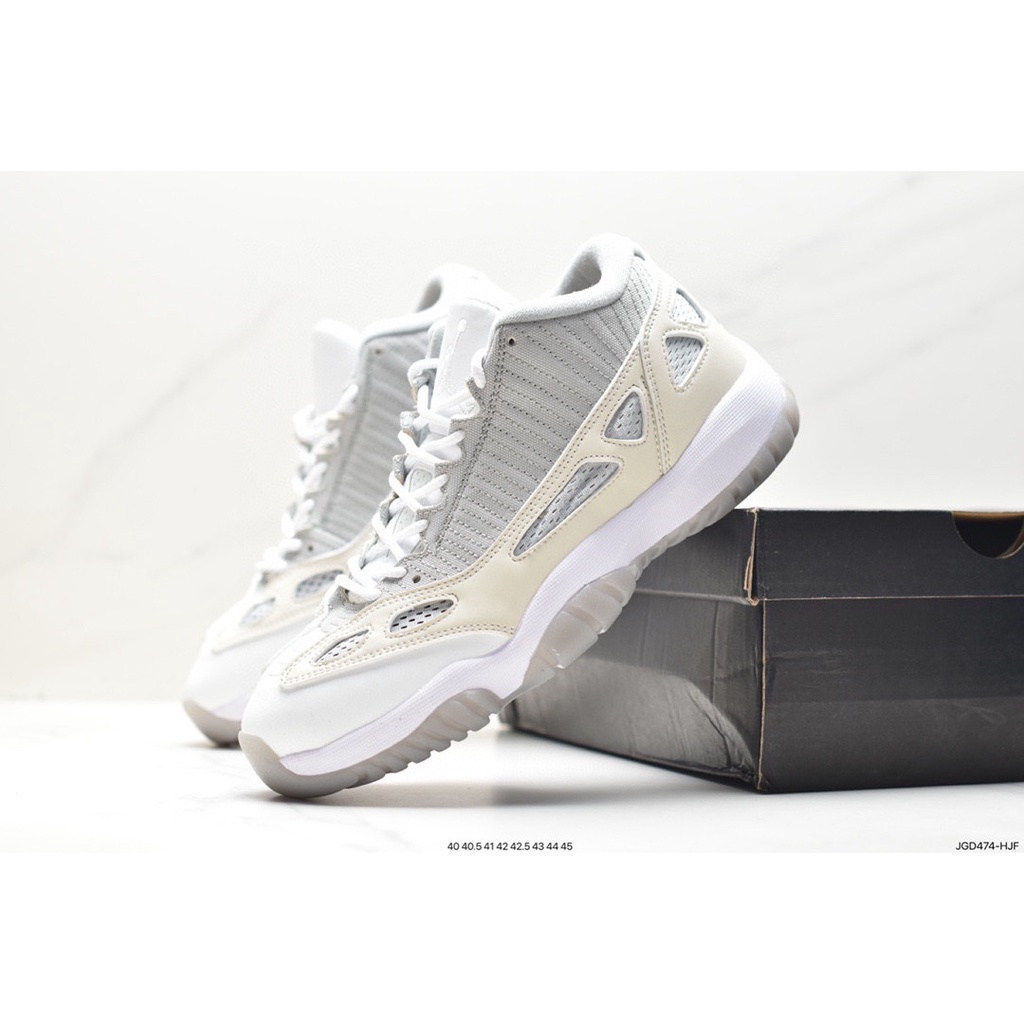 Air Jordan 11RETROLOWIE low top aj11 aj11 Joe 11 รองเท้าบาสเก็ตบอล สีขาว สีน้ําเงินเข้ม | Shopee ...