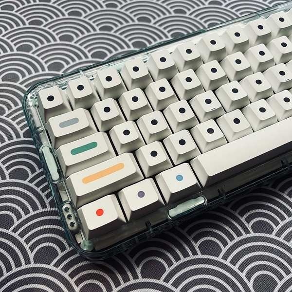 keycap anime keycaps GMK DOTS Polka Dot Keycaps PBT วัสดุระเหิดความสูง ...