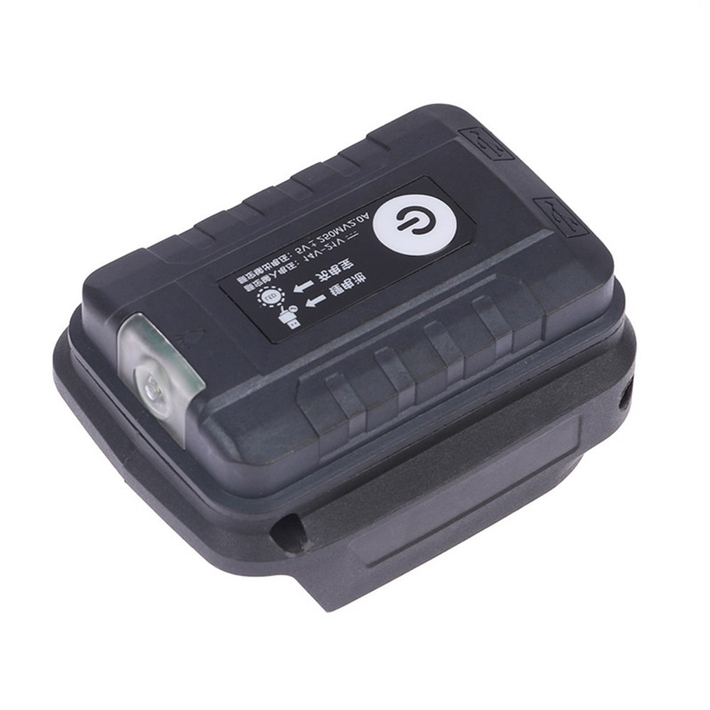[TWILIGHT-Hot] อะแดปเตอร์แบตเตอรี่พร้อมไฟ LED สําหรับตัวแปลงเอาต์พุต ...