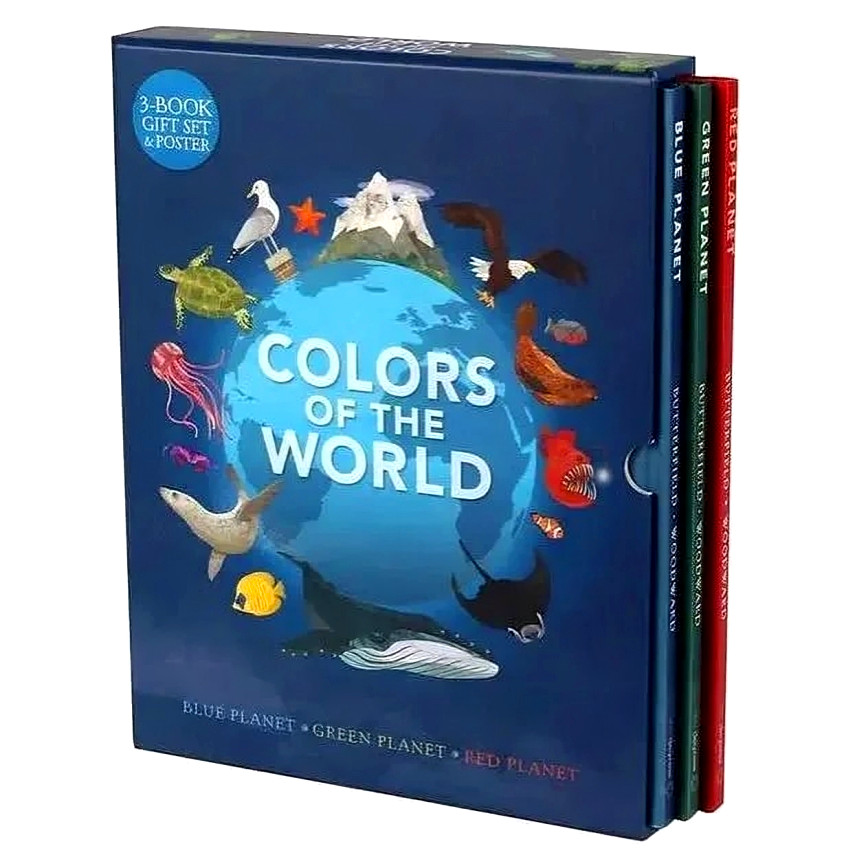 COLORS OF THE WORLD (3 BOOK GIFT SET & POSTER) | Shopee Thailand