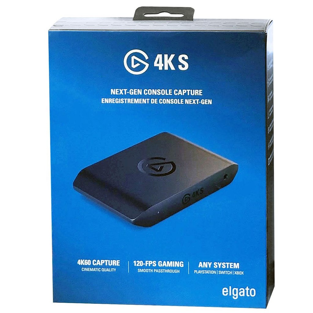 Elgato 4K S - Portable 4K60 HDR Capture Card for Switch 2, PC, PS5 ...