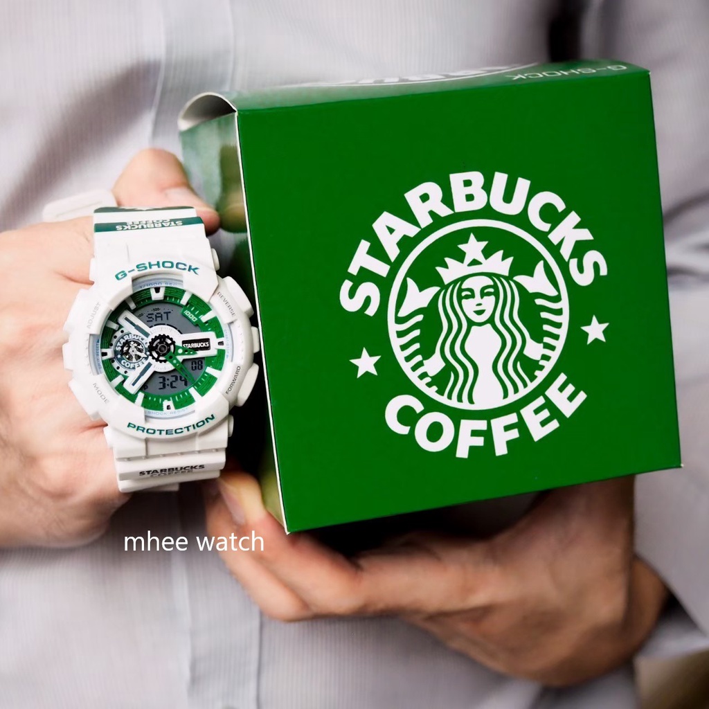 G-Shock Ga-110 Custom Starbucks ประกันศูนย์central 1 ปี | Shopee Thailand