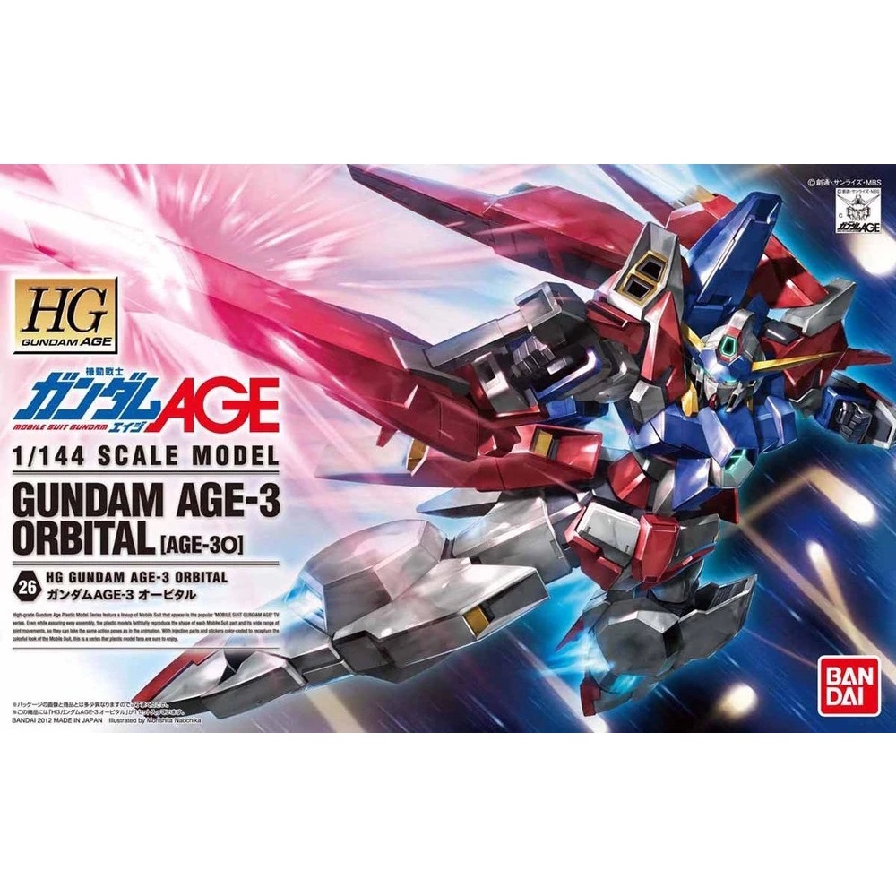 Bandai HG AGE Gundam AGE 3 Orbital : 352 Xmodeltoys | Shopee Thailand