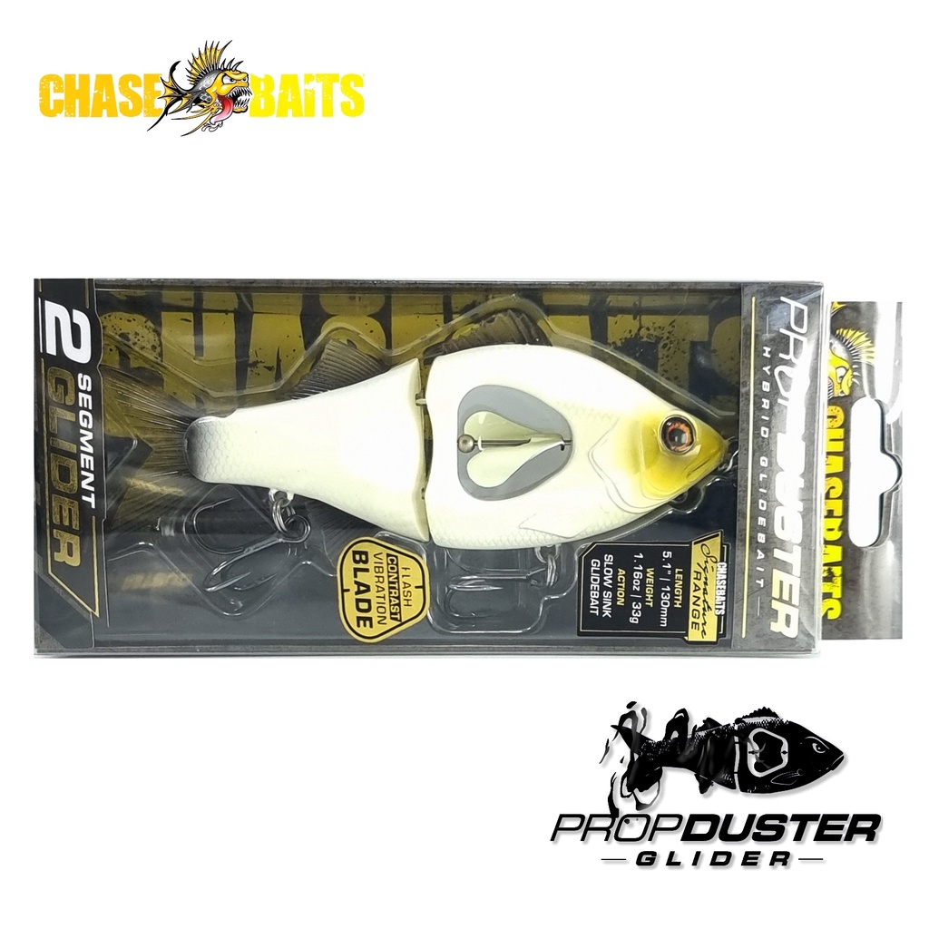 CHASEBAITS PROP DUSTER 130MM ปลาสวิมเบท Slow-Sink ใบพัดพุง อย่างแก๋วอ่ะ ...