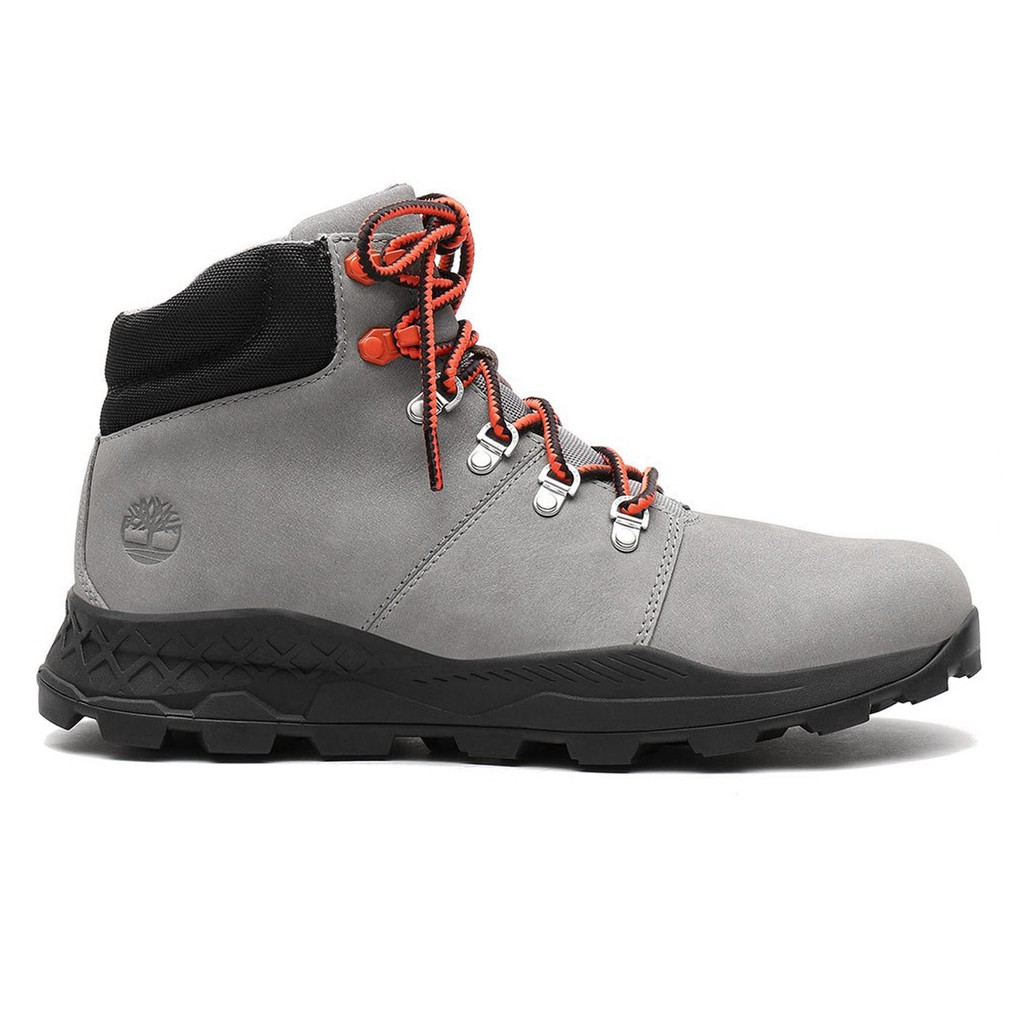 Timberland Brooklyn Hiker รองเท้าบูทหนัง สีเทา ของแท้ สําหรับเดินป่า ...
