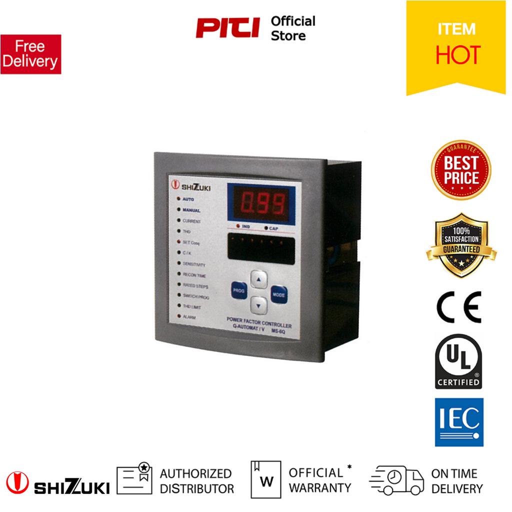 ShiZuki Power Factor Controller MS-6Q (6 Steps) คอนโทรลเลอร์ใช้กับ ...