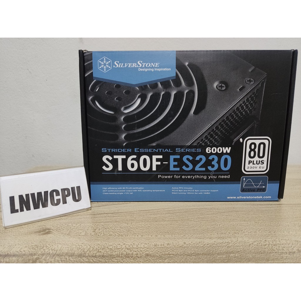 Power Supply SILVER STONE 600W ST60F-ES230 มือสอง | Shopee Thailand
