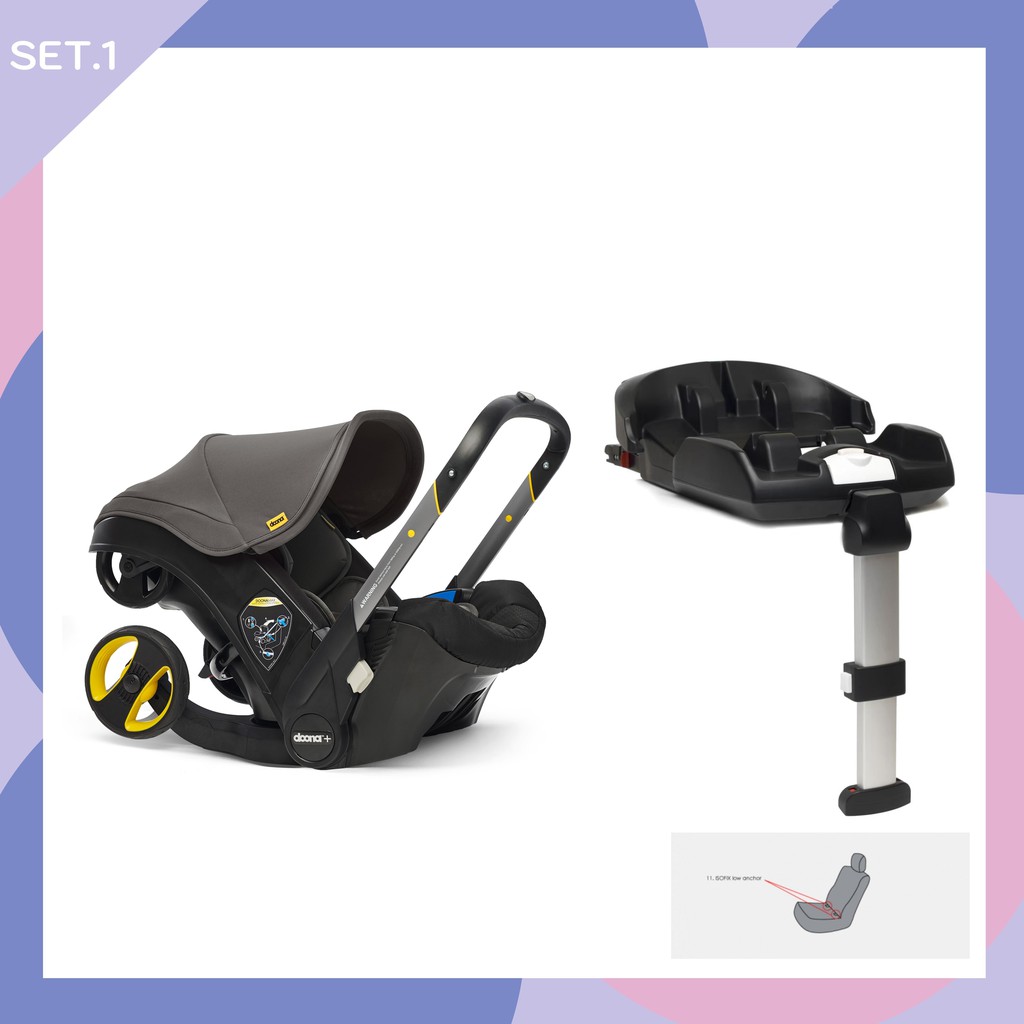 Doona Carseat 4in1 + Isofix Base SET1 | Shopee Thailand
