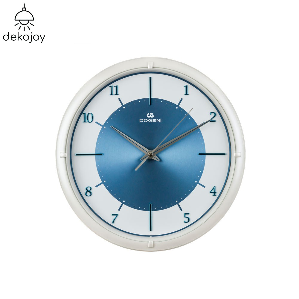 DOGENI นาฬิกาแขวน รุ่น WNP005BU นาฬิกาแขวนผนัง นาฬิกาติดผนัง เข็มเดินเรียบ ดีไซน์เรียบหรู ...