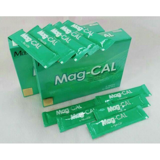 MaxxLife Mag-Cal แม็กซ์ไลฟ์ แม็ก-แคล 60+10 ซอง | Shopee Thailand