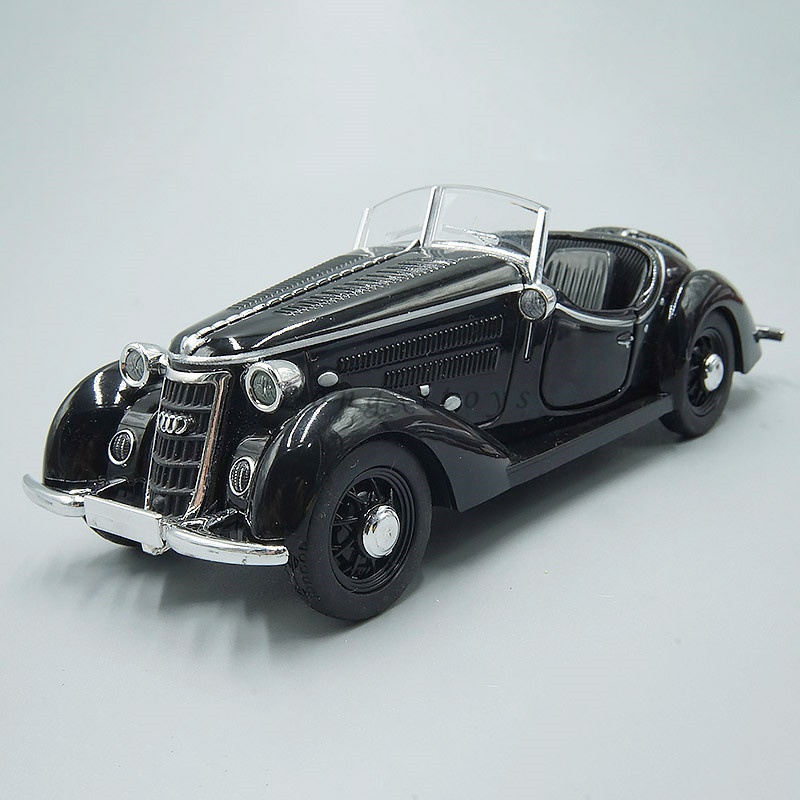 โมเดลรถยนต์ Audi Wanderer W25K Roadster 1:32 สไตล์วินเทจ พร้อมเสียง และ ...