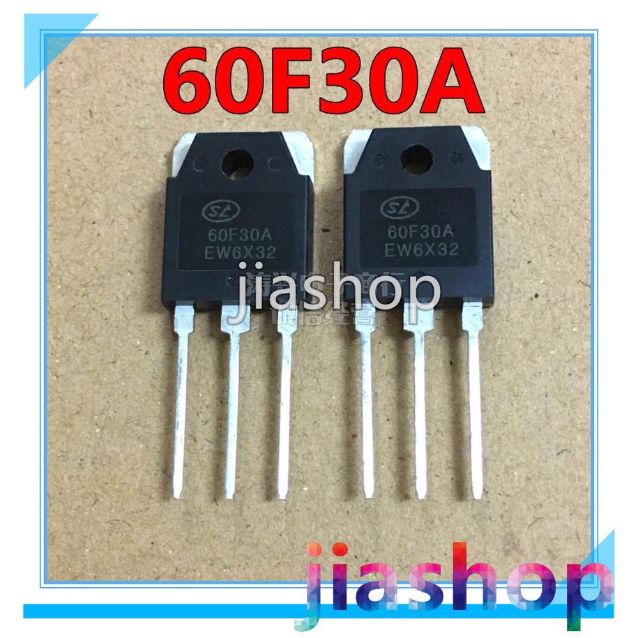 วงจรรวม TO-3P 60F30A = MM60FU030 = 60N30 60F30 60A 300V 2 ชิ้น | Shopee ...