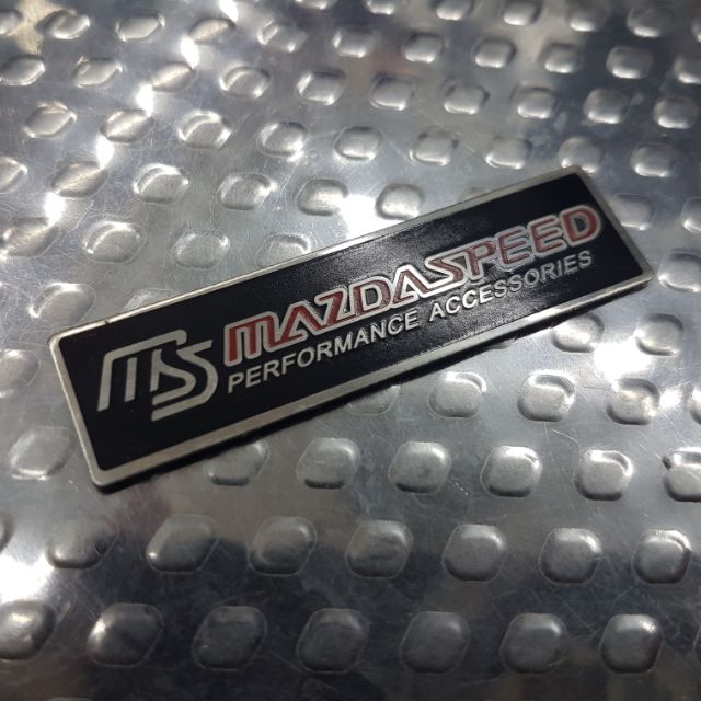 MS MAZDASPEED BADGE METAL เพจโลโก้ | Shopee Thailand
