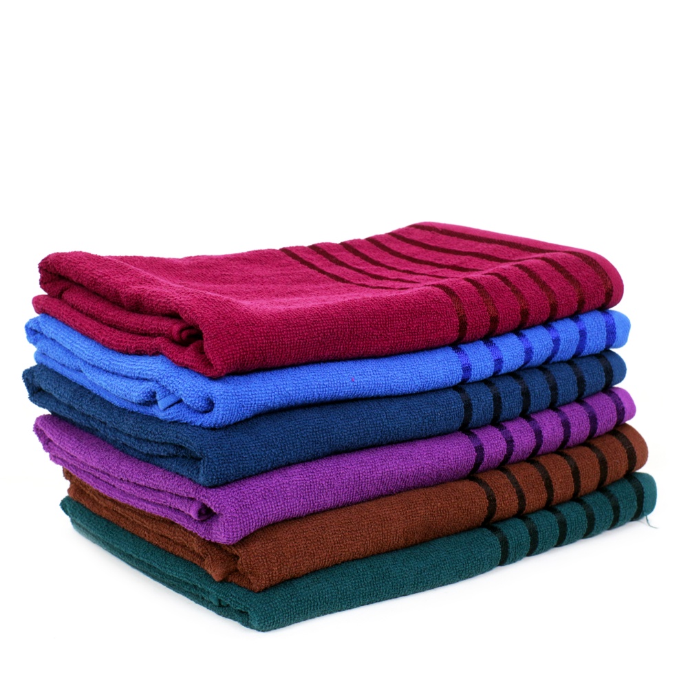 ผ้าขนหนูลาย Ivory Basic 70 x 135 ซม. - สีสุ่ม | Shopee Thailand