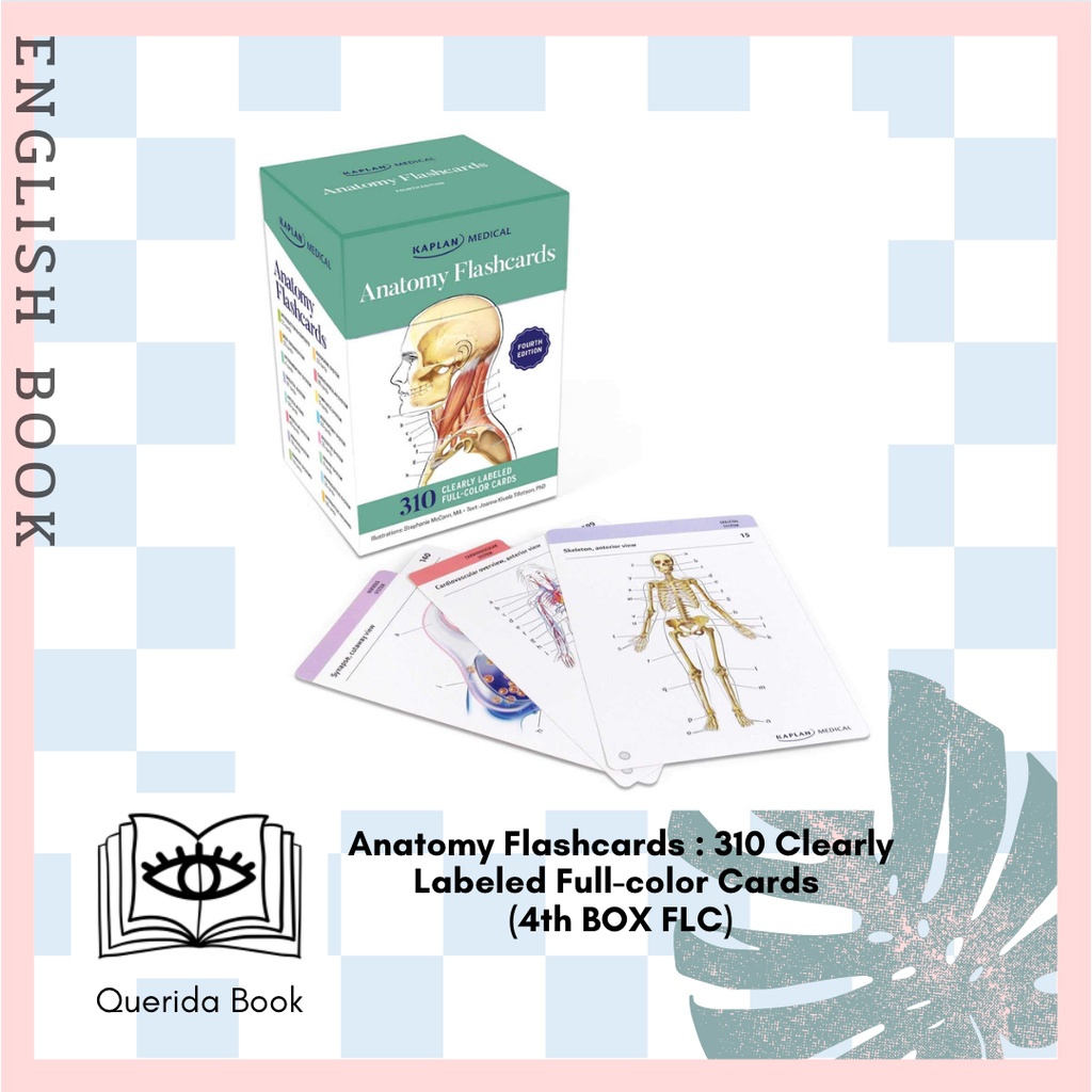 [Querida] Anatomy Flashcards : 310 Clearly Labeled Full-color Cards ...