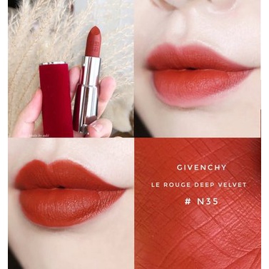 ลิปสติกหนังแกะ givenchy jivenchy 306 307 304 317 333 n34n37n35n11 | Shopee Thailand