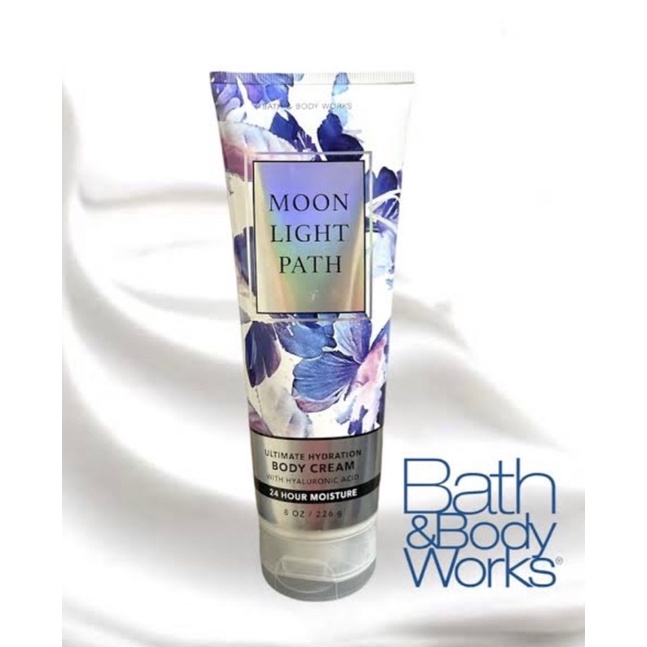 Bath & Body Works Moonlight Path Ultimate Hydration Body Cream 226g ...