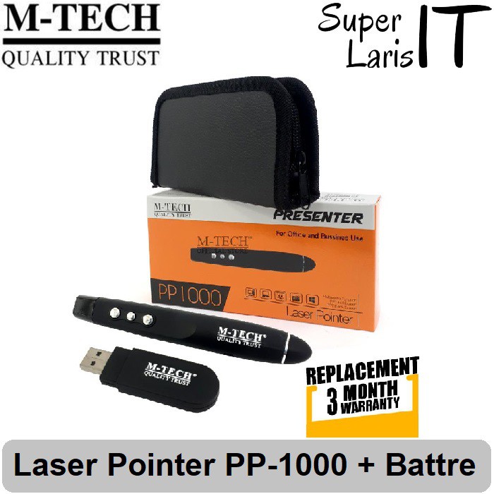 Pp-1000 ประกอบด้วย Battre M-Tech เลเซอร์ชี้ | Shopee Thailand