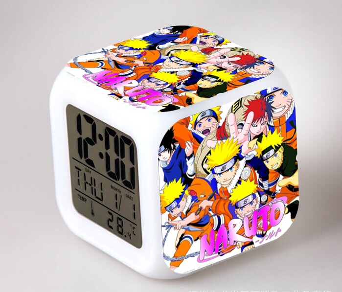 Anime Naruto Alarm Clock Uchiha Itachi Uchiha Sasuke Sharingan Uzumaki ...