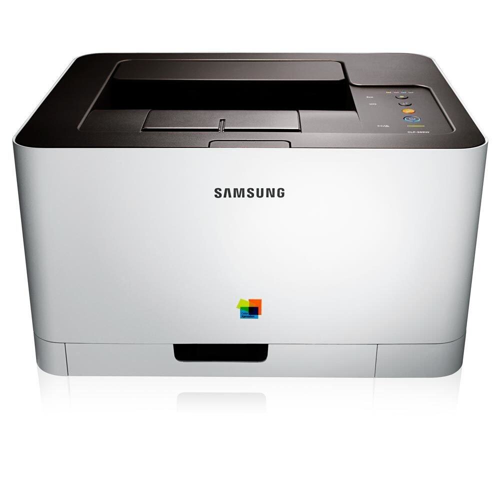 Samsung Color Laser Printer CLP-365 (สีขาว) | Shopee Thailand