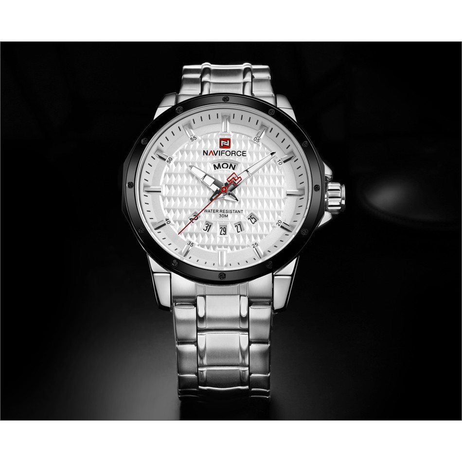 รับประกัน 1 ปี สินค้าพร้อมกล่อง กันน้ำได้นาฬิกา naviforce แท้ รุ่น ...