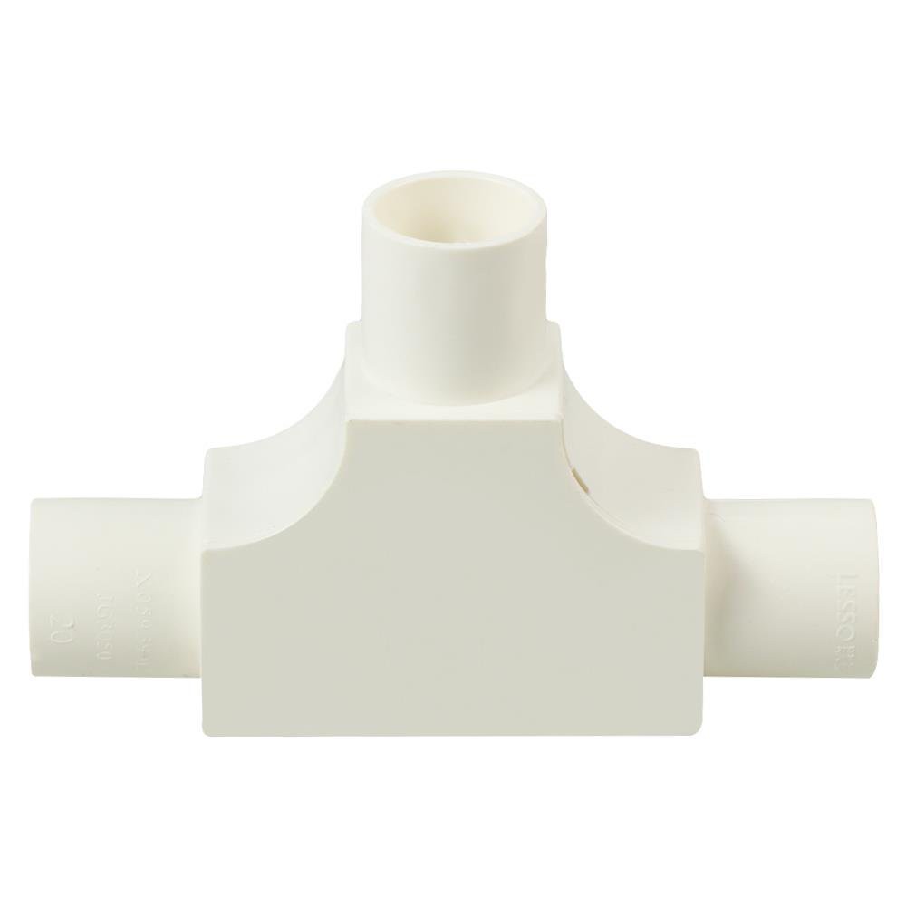 Joints PVC INSPECTION TEE FITTING SCG BS 20MM WHITE Conduit ...