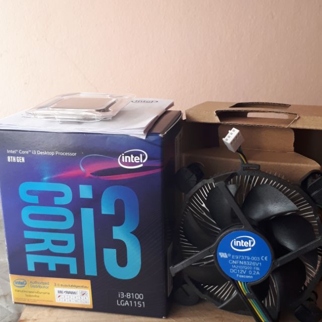 CPU (ซีพียู) INTEL 1151 CORE I3-8100 3.6 GHz ประกัน advice ถึง เดือนมกราคม 2565 | Shopee Thailand