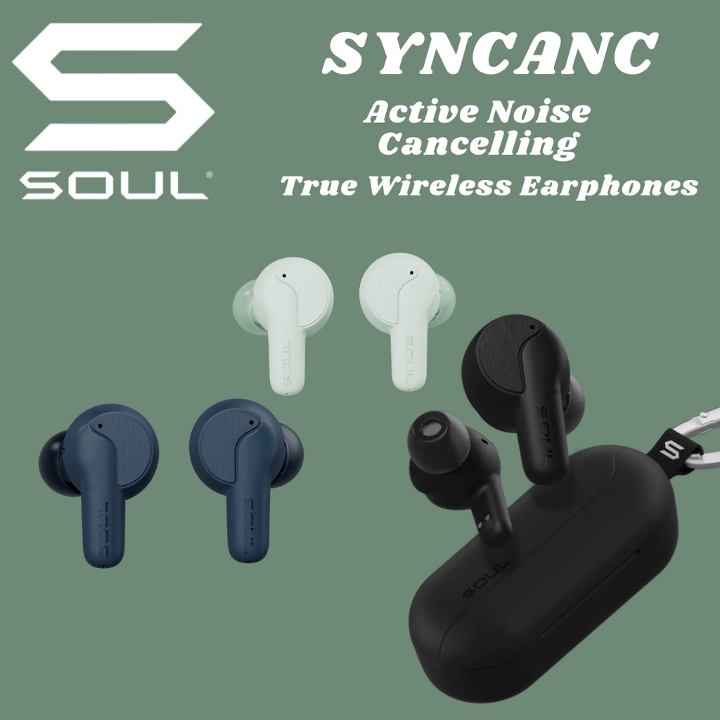 Soul Sync Anc หูฟังไร้สาย ตัดเสียงรบกวน | Shopee Thailand