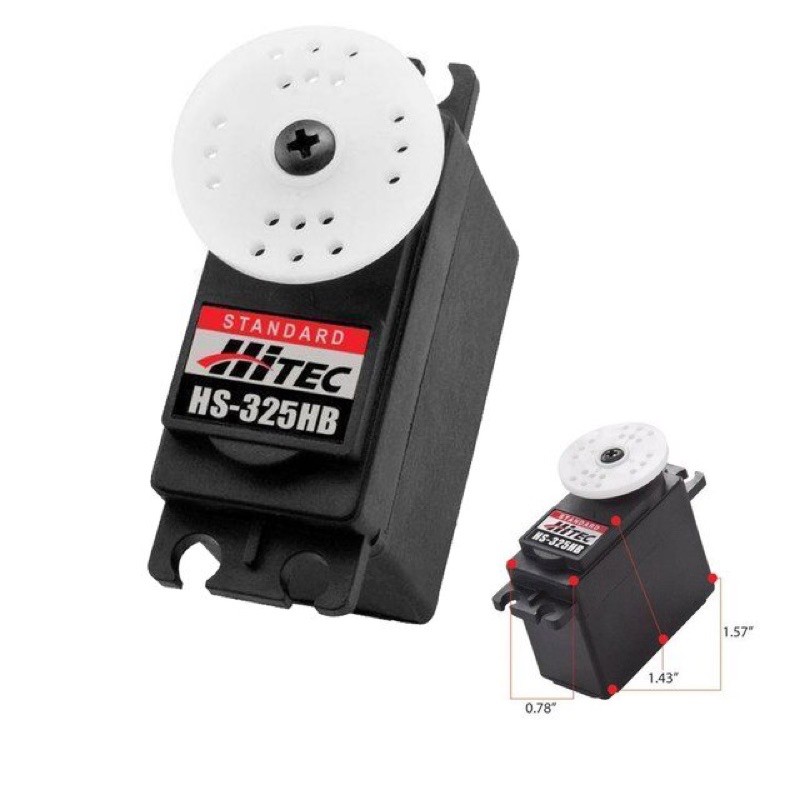 HITEC HS-325HB/HS325HB มาตรฐาน Servo พลาสติกเกียร์ | Shopee Thailand