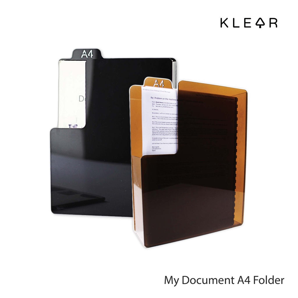 KlearObject My document A4 ที่ใส่เอกสาร ที่จัดระเบียบ โต๊ะทำงาน กล่องใส่เอกสาร ใส่แฟ้ม ใส่ ...