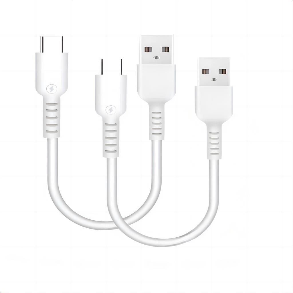 สายเคเบิล USB C 2.4A Type C ชาร์จเร็ว 20 ซม. 2 ชิ้น | Shopee Thailand