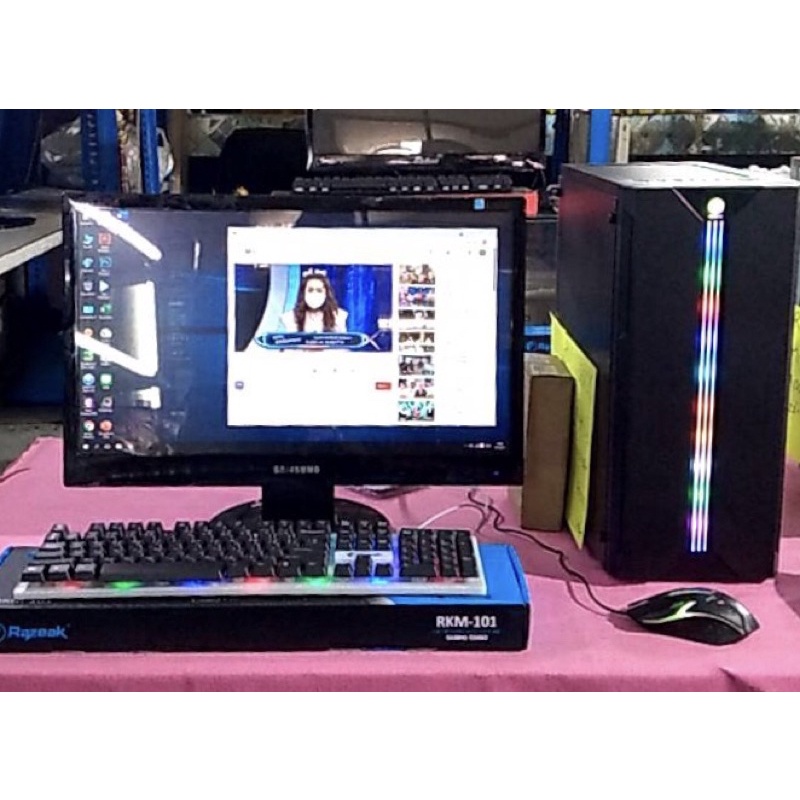 corei5 เจน6แรม8จิ๊กจอ20"y24"yวายเมาคีย์บอร์ดลำโพง Wi-Fi แถมฟรี | Shopee Thailand