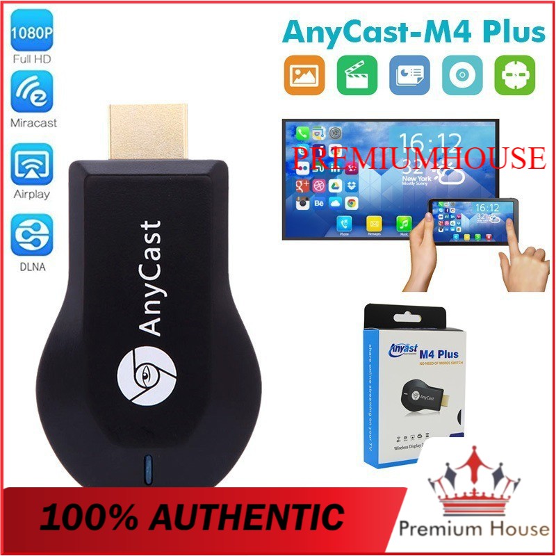Anycast M4 plus HDMI Wifi จอแสดงผลไร้สาย Airplay Miracast Dongle Anycast Dongle TV Stick ...