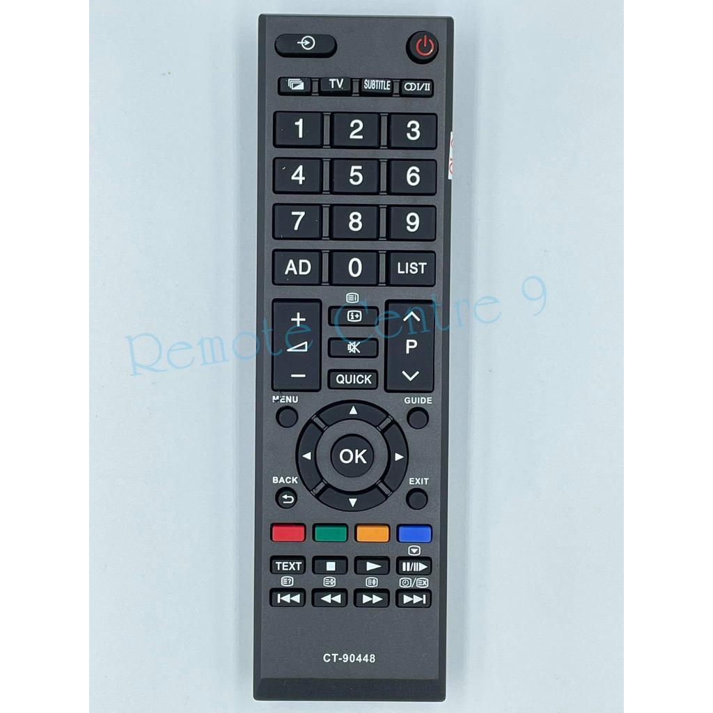 รีโมททีวี Toshiba รุ่น CT-90448 / CT-90440 | Shopee Thailand