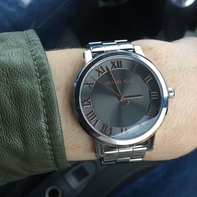 นาฬิกา Michael Kors รุ่น MK3559 Silver grey 38mm | Shopee Thailand