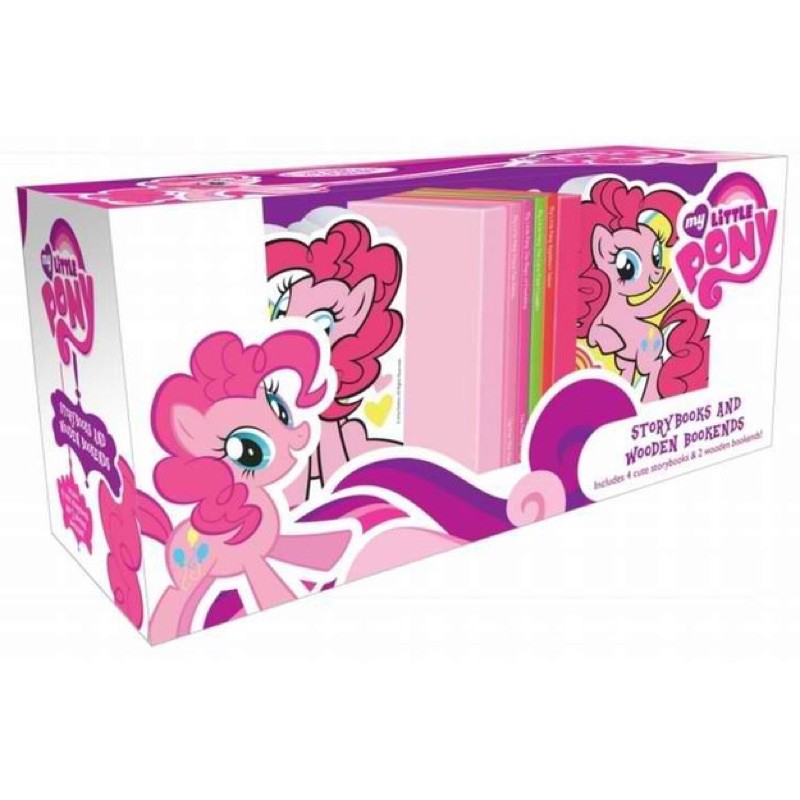 My little pony story book and wooden bucket | Shopee Thailand