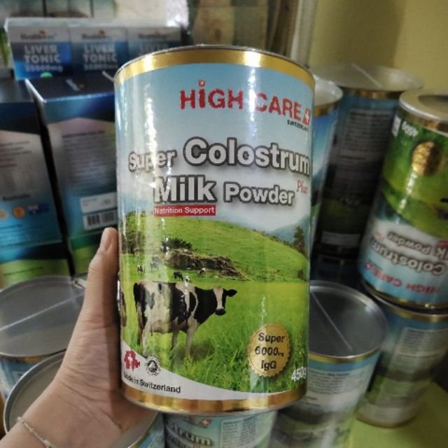 High Care Super Colostrum Milk Powder 6000IGG นมเพิ่มความสูง 450g ...