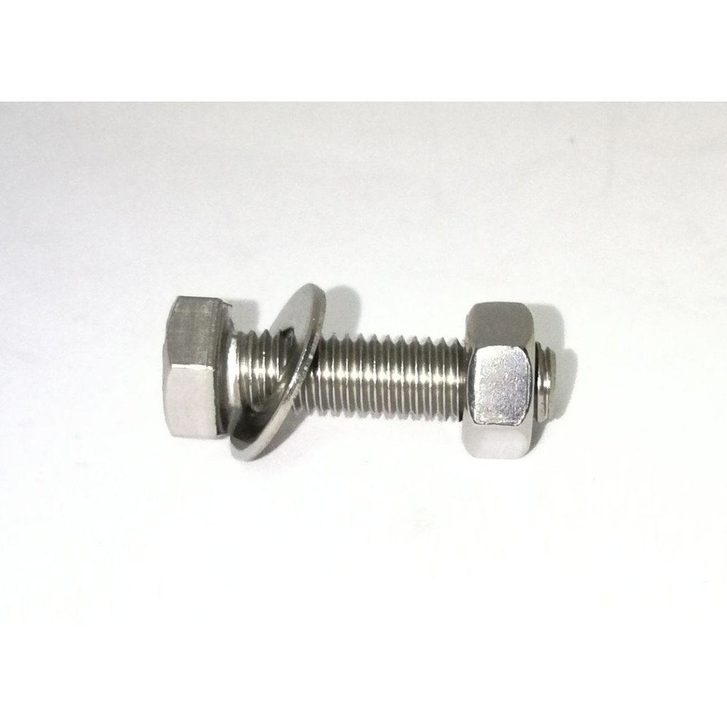 น็อตสแตนเลส M8x30 mm. ใช้ดีไม่เป็นสนิมแน่นอน stainless nut | Shopee ...