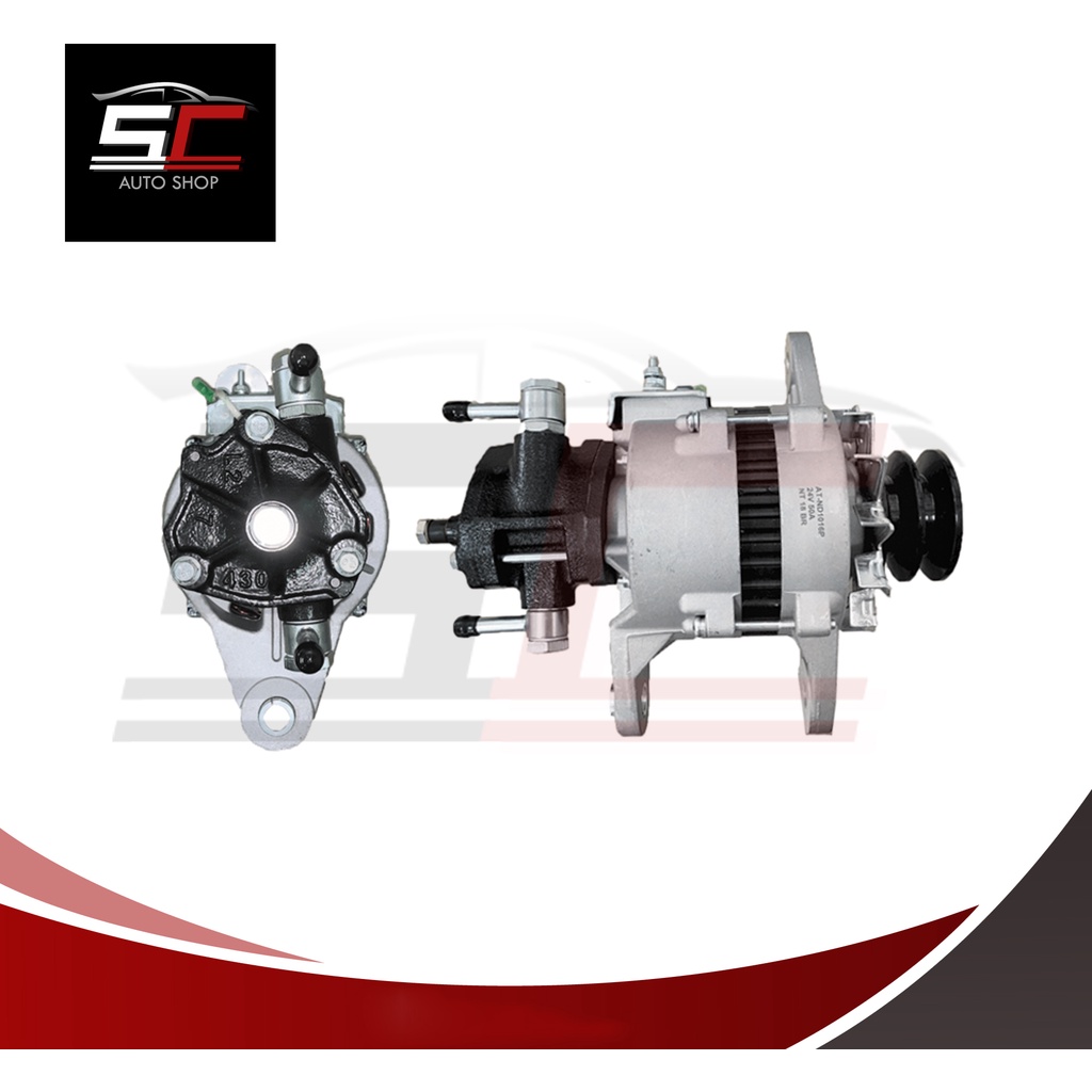 ALTERNATOR HINO KM EH700, HO6C ไดชาร์จ ฮีโน่ KM เครื่อง EH700, HO6C ...