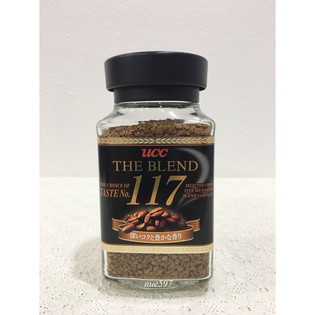 UCC Instant Coffee Blend No.117 ฝาดำ ขนาด 90 g | Shopee Thailand