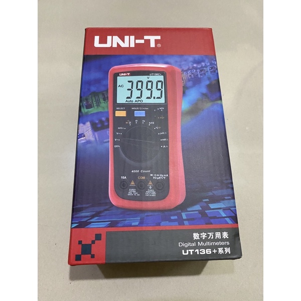 Digital multimeters ut136B+ อุปกรณ์วัดแรงดันและกระแสไฟฟ้า AC/DC สูงถึง ...