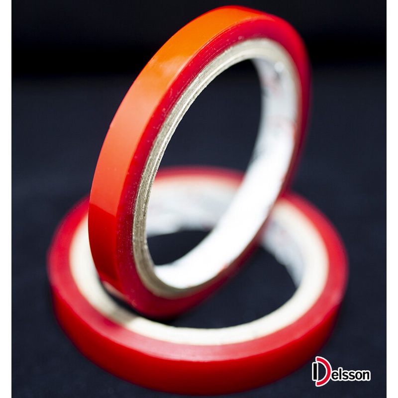 Delsson เทปอะคริลิคใส ความหนืดสูง เหนียวแน่น สีใสเหมาะสำหรับพื้นผนัง ...