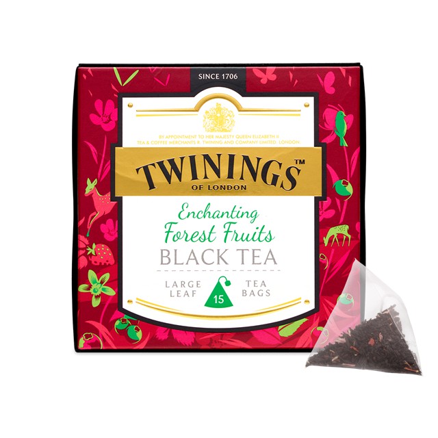[แยกซอง/ยกกล่อง] ทไวนิงส์ Twinings ENCHANTING FOREST FRUITS BLACK TEA ...