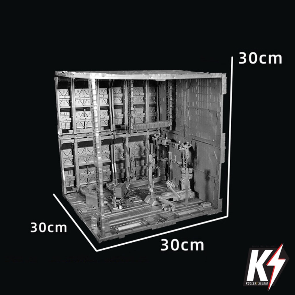 เซ็ทโรงเก็บกันดั้ม VT-116 #ฉากโรงซ่อมกันดั้ม โรงซ่อมบำรุง CG Domain ...