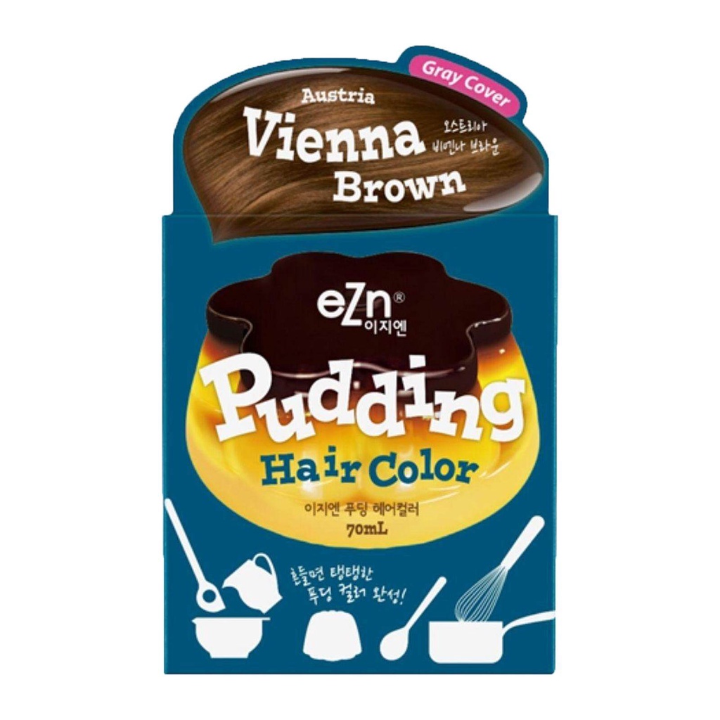 ครีมเปลี่ยนสีผม ผมไม่เสียEZN Shaking Pudding Hair Color - Austria ...