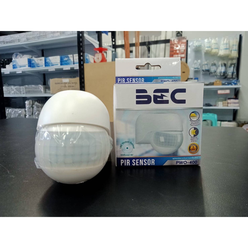 เซ็นเซอร์ตรวจจับการเคลื่อนไหว รุ่น PWO-400 BEC PIR SENSOR | Shopee Thailand