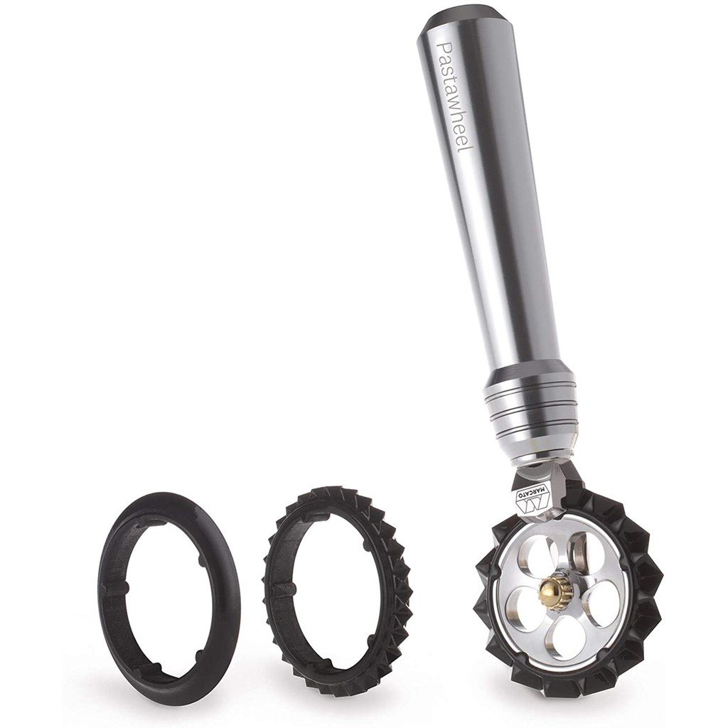 Marcato Pasta Wheel ลูกกลิ้งตัดแป้ง ตัดได้ 3 แบบ | Shopee Thailand