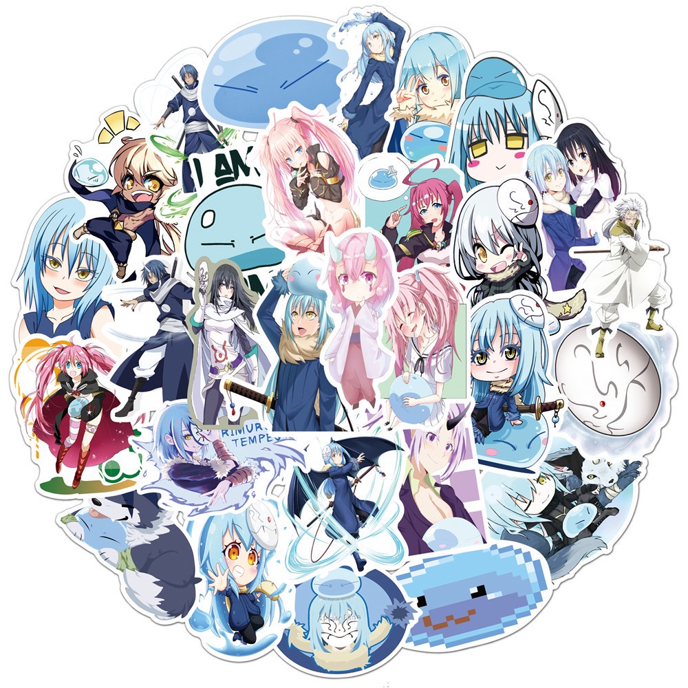 50PCS That Time I Got Reincarnated As A Slime Cool Japanese Anime ...